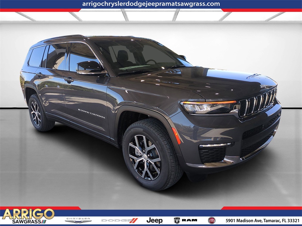 New Baltic Gray Metallic Clearcoat 2025 Jeep Grand Cherokee L Limited ...