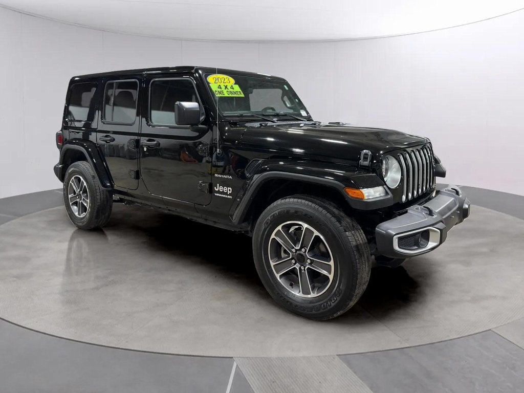 Pre-Owned 2023 Jeep Wrangler Sahara 4D Sport Utility in Wisconsin ...