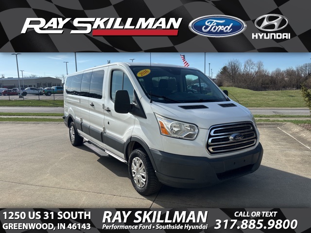 Pre-Owned 2016 Ford Transit-350 XLT 3D Low Roof Wagon in Greenwood # ...