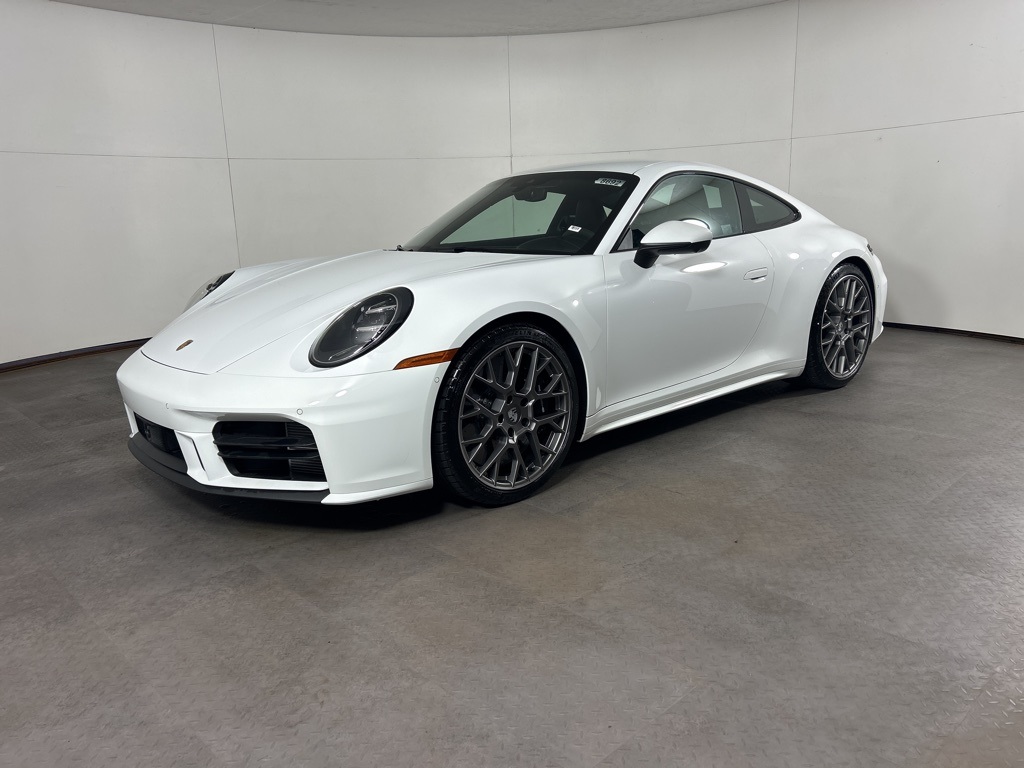 white porsche carrera 911