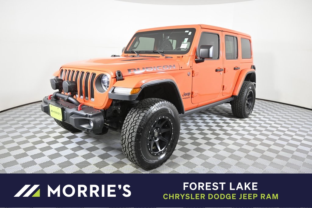 Used Punkn Metallic Clearcoat 2018 Jeep Wrangler Unlimited Rubicon for ...