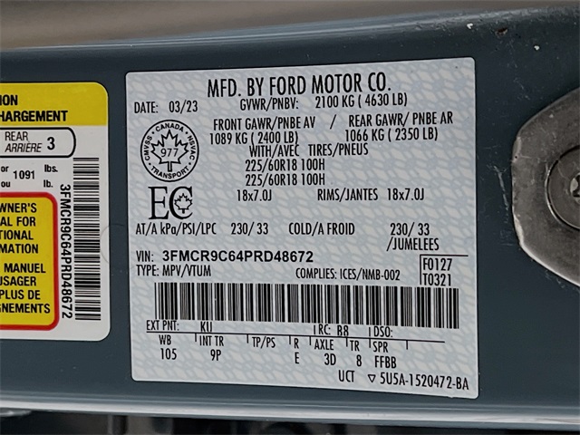 Pre-Owned 2023 Ford Bronco Sport Outer Banks 4D Sport Utility in ...